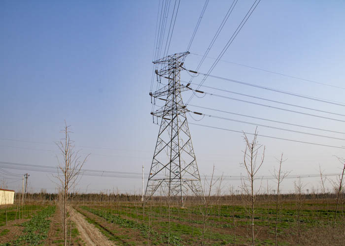 Mild Steel ASTM A36 230KV Angle Steel Tower For Electric Transmission ...