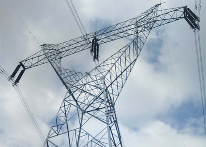 ASTM A 36 Angle Steel Electricity Pylons, ISO 1461 Galvanization ...