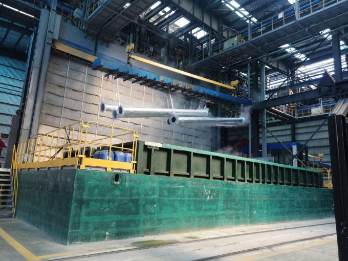 500kv Bus Support Substation Structure BS / EN S355JR / S235JR Material