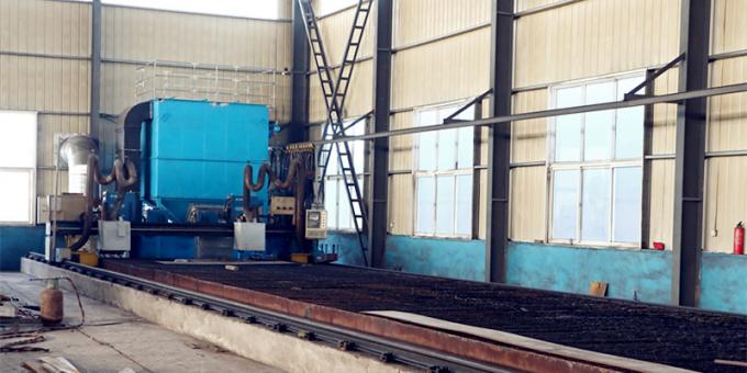 China Qingdao Liangta Steel Structure Co., Ltd factory production line