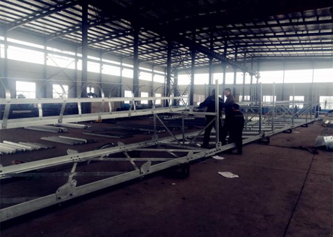 4 Legs Lattice Steel 500KV Terminal Transmission Tower